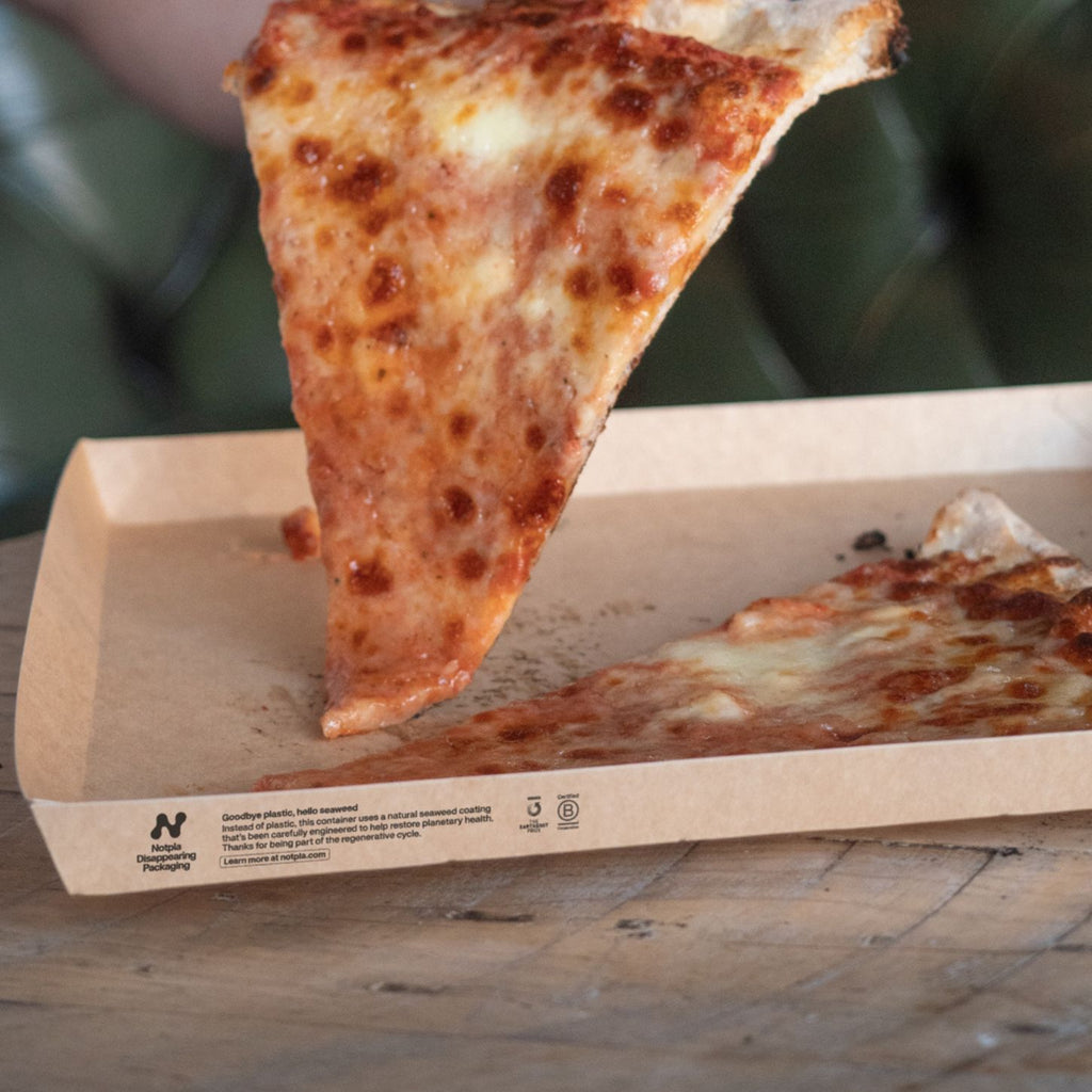 Notpla Pizza Tray [10"] – Notpla Packaging