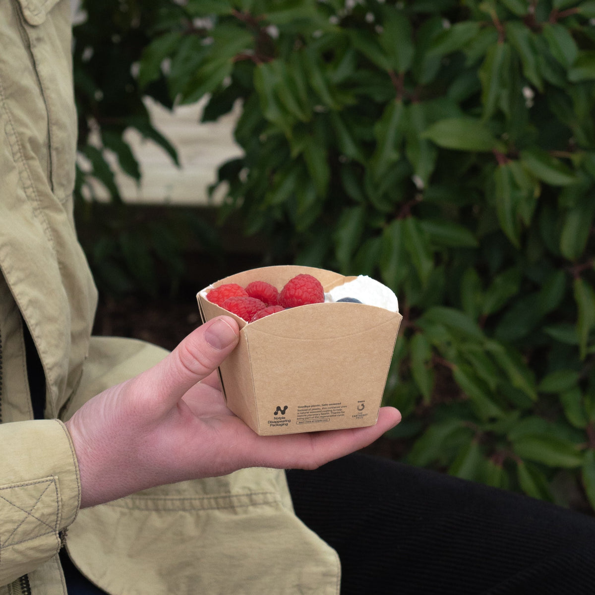 Notpla Open Food Box [300ml] – Notpla Packaging