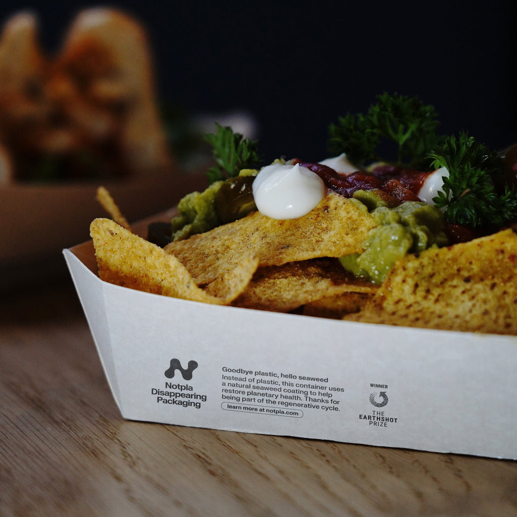 Notpla Curved Tray [10x6”] – Notpla Packaging