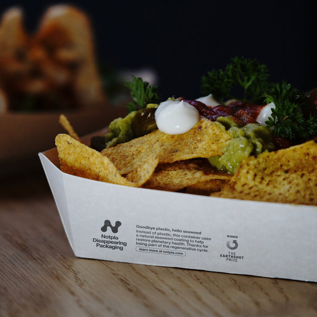 Notpla Curved Tray [10x6”] – Notpla Packaging