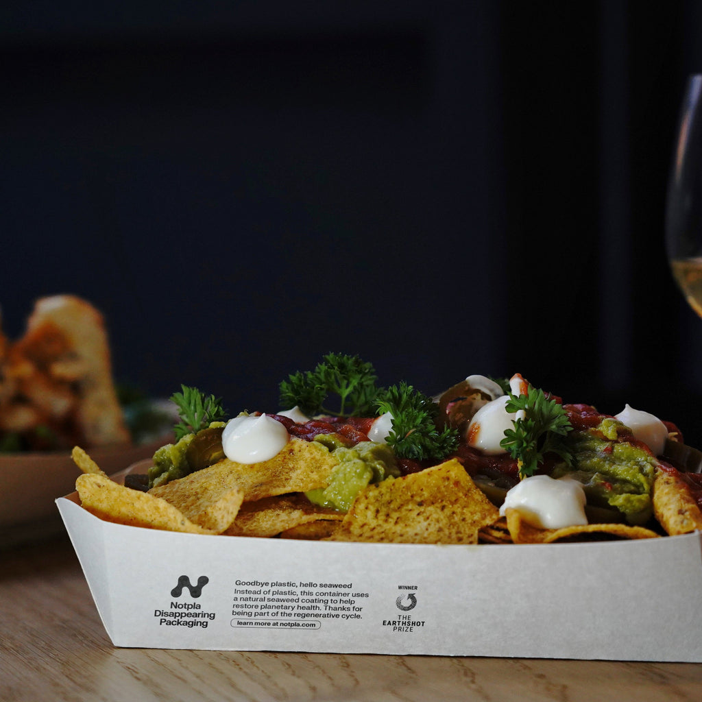 Notpla Curved Tray [10x6”] – Notpla Packaging