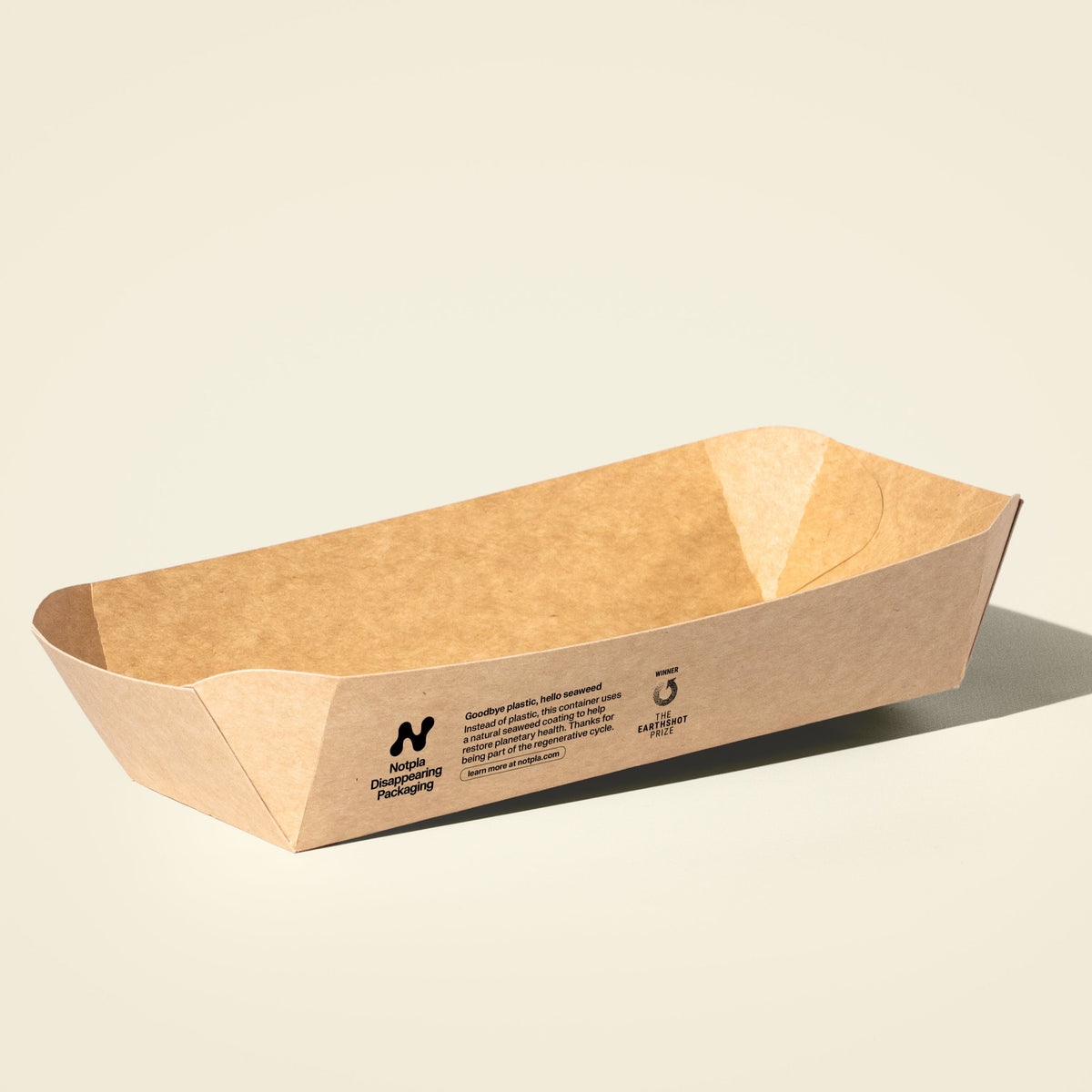 Notpla Curved Tray [10x6”] – Notpla Packaging